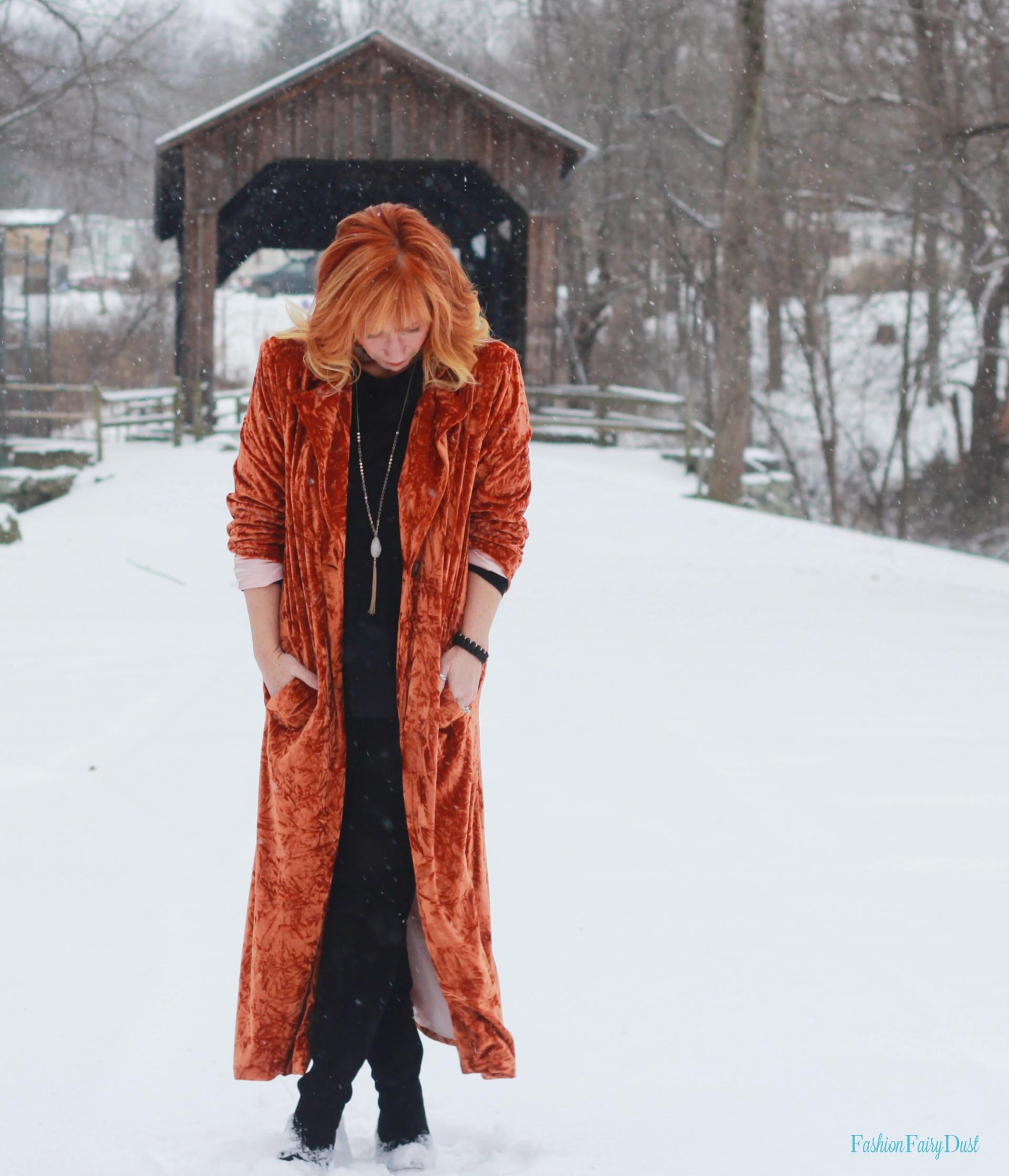 Velvet Duster & OTK Boots: It’s All A Matter Of Perspective
